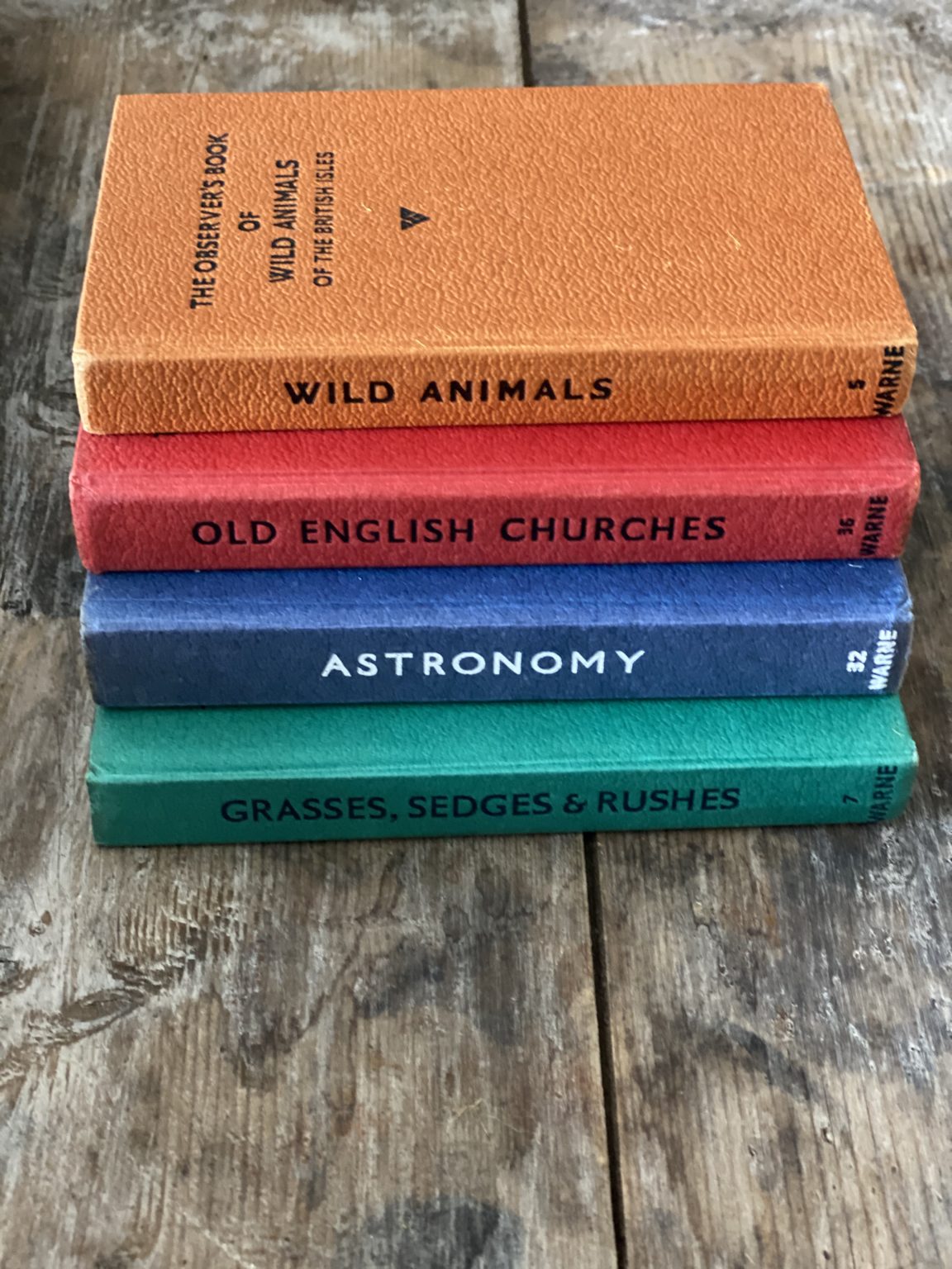 Vintage Observer Books - Grace Jenkins Home