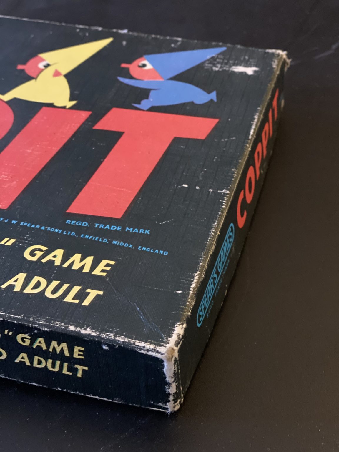 Vintage Coppit Board Game - Grace Jenkins Home