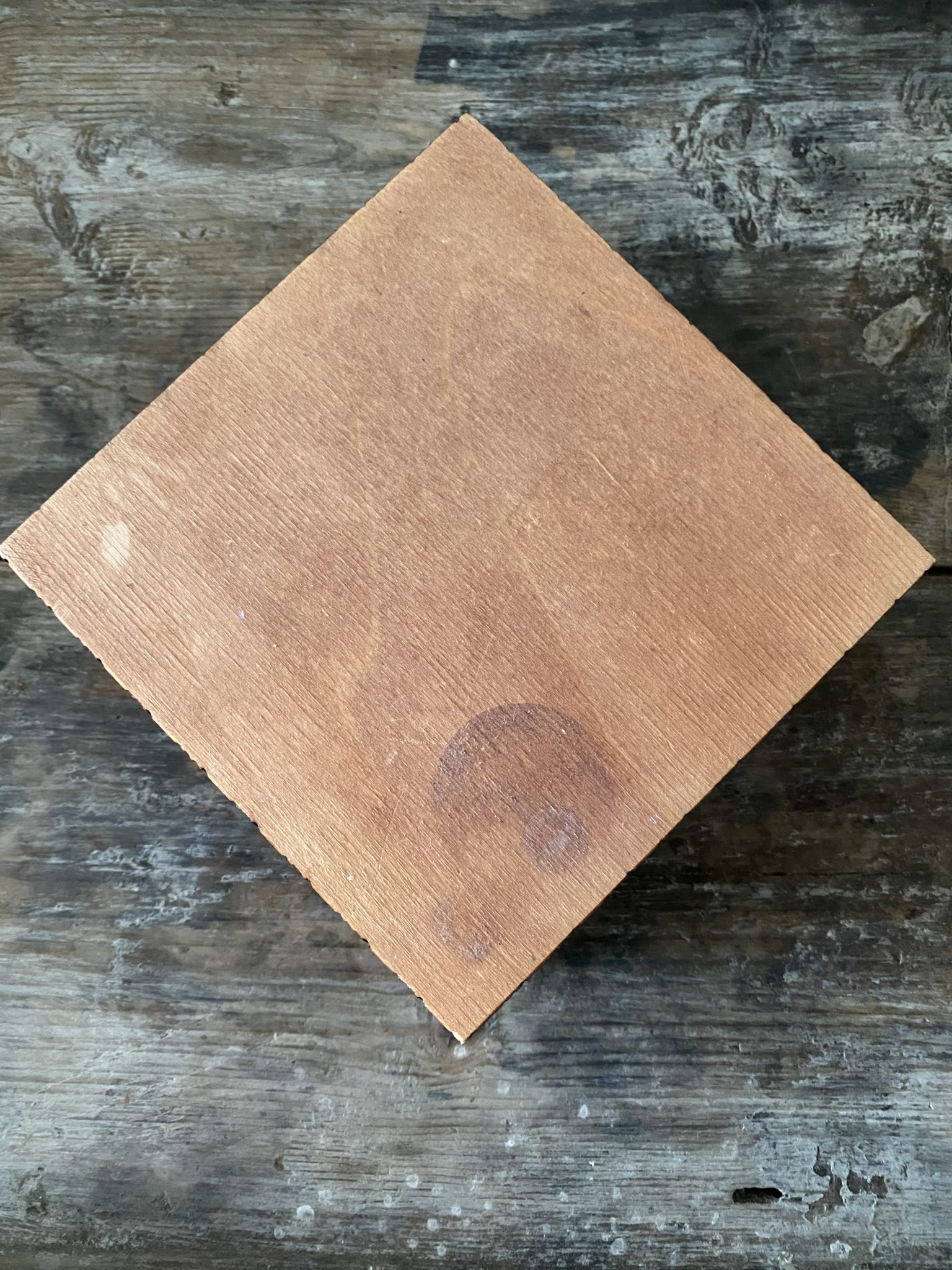 Vintage Wooden Keep Safe Box. - Grace Jenkins Home