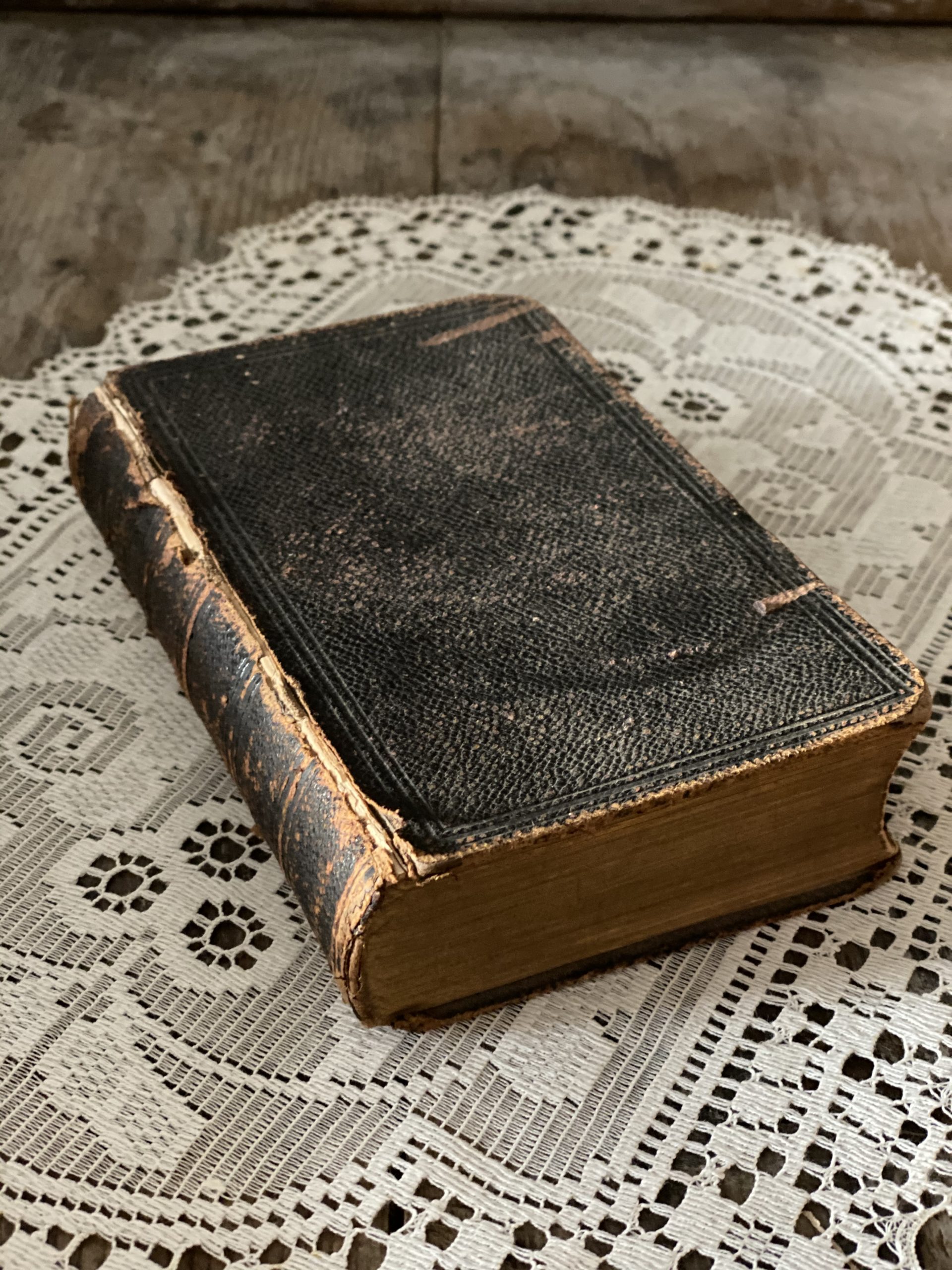 Antique Holy Bible - Grace Jenkins Home