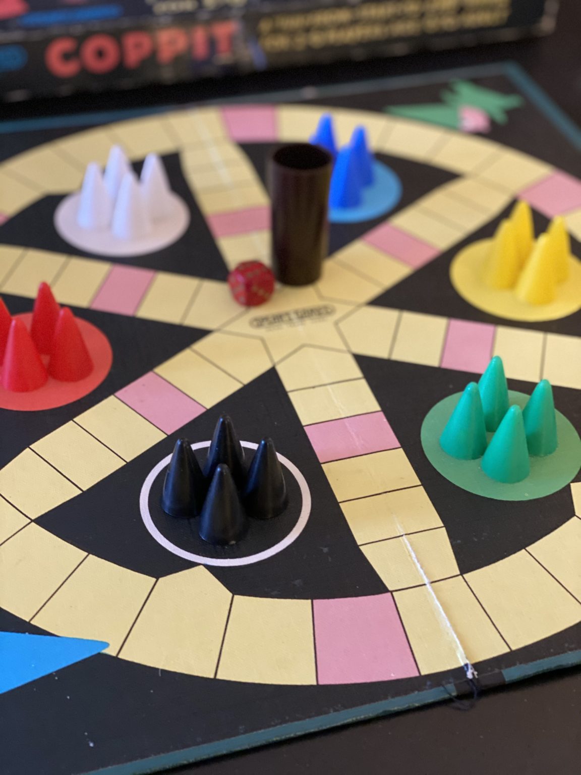 Vintage Coppit Board Game - Grace Jenkins Home