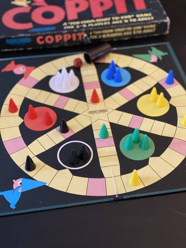 Vintage Coppit Board Game - Grace Jenkins Home