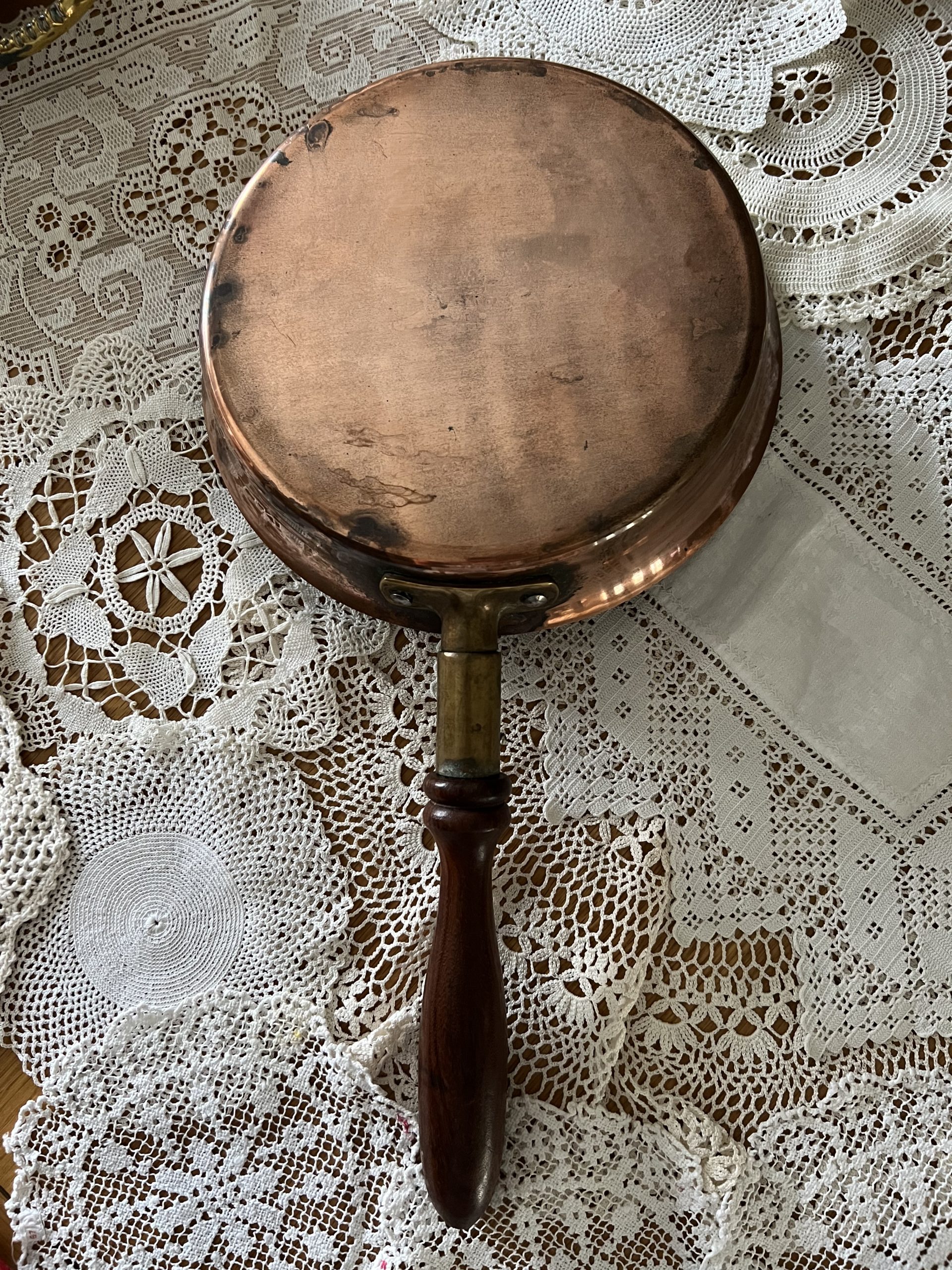 Vintage Copper Frying Pan - Grace Jenkins Home